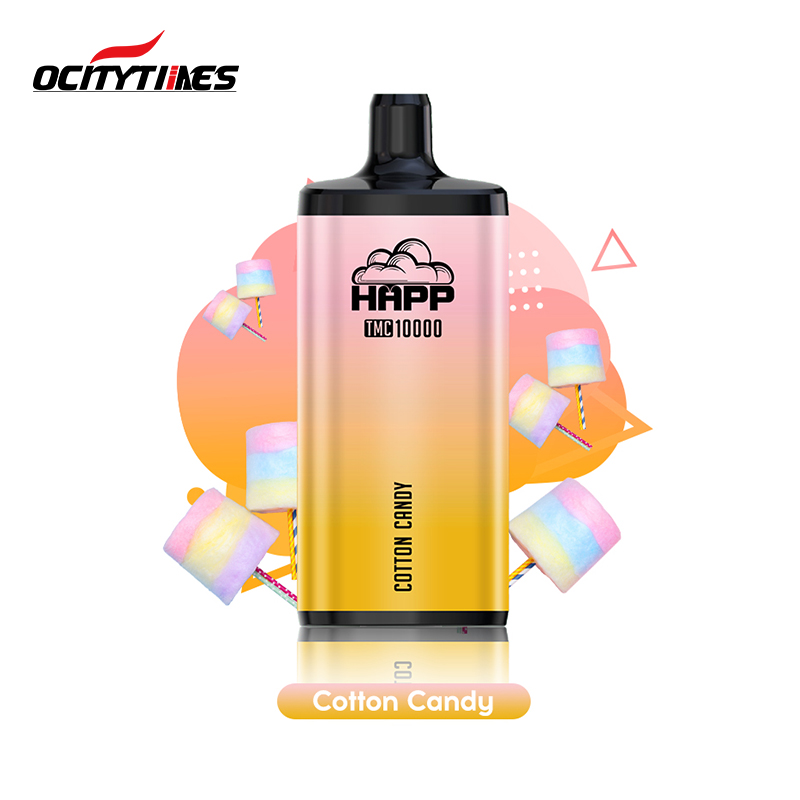 10000 Puffs 3% Nicotine Cotton Candy Flavors New Disposable E-Cigarette ...